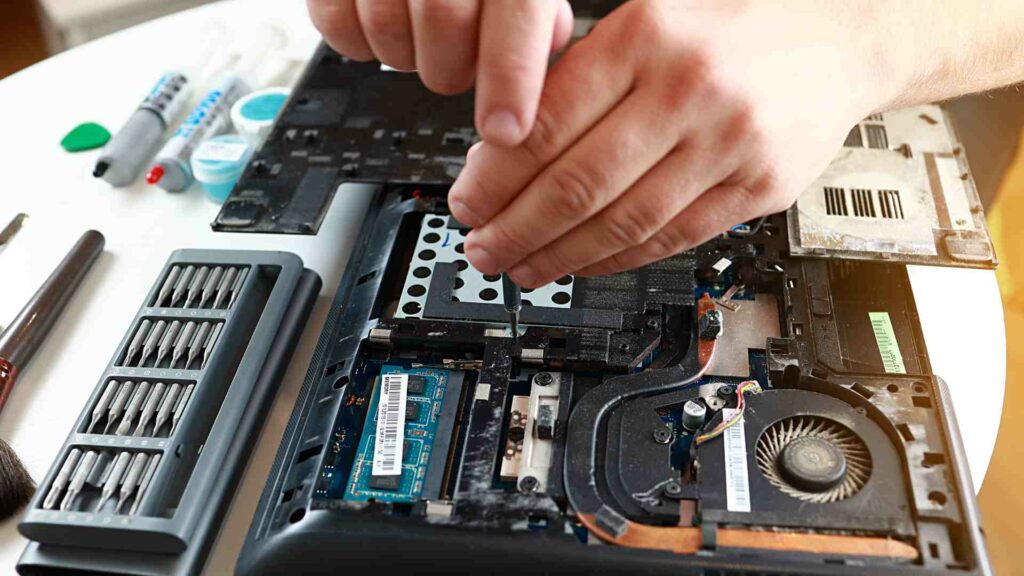 Réparation d’ordinateurs portables - Redonnez vie à votre machine